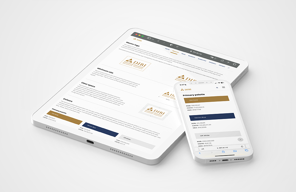 Brand Guide for DIRI NZ - Best Uthakhamkong